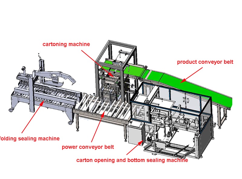 Automatic Case Packer For Sale - Samfull Automatic Case Packer For Sale - Samfull
