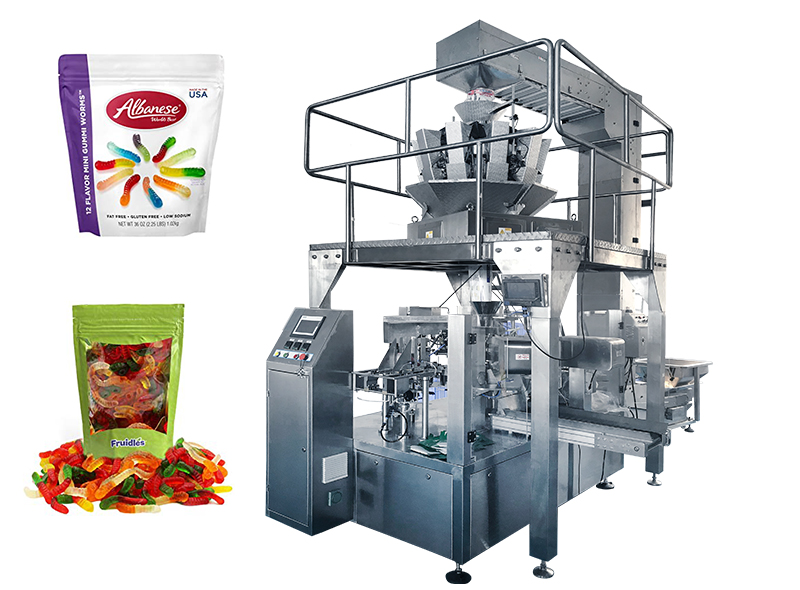 Automatic Gummy Stand Up Pouch Doypack Machine for Sale