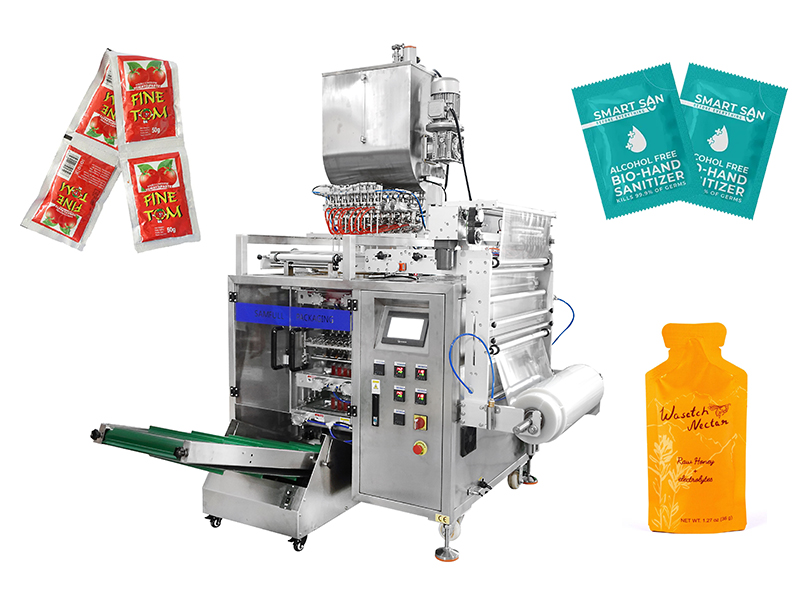 Liquid Four Sides Sealing Sachet Packing Machine