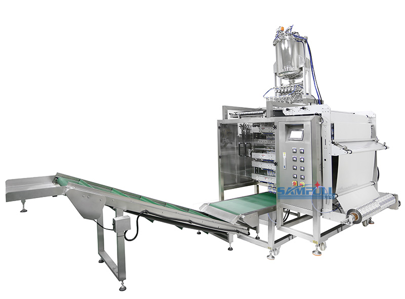 Liquid Four Sides Sealing Sachet Packing Machine