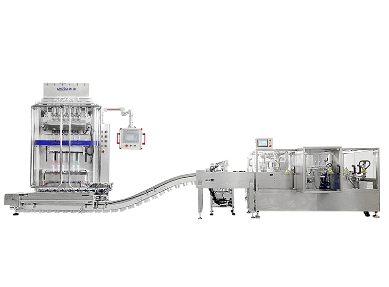 Powder Stick Counting and Carton Packing Line