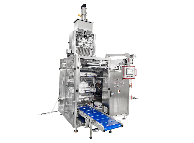 Granule Four Side Sealed Sachet Multilane Packing Machine